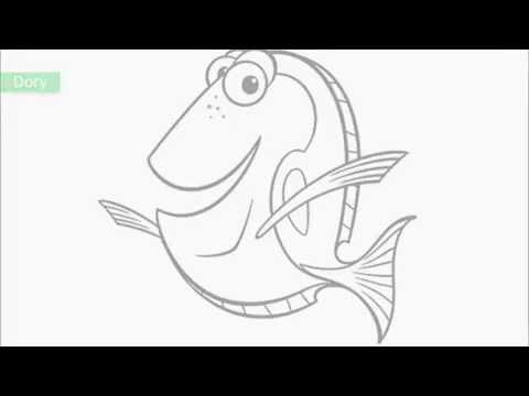 Top 20 Free Printable Finding Nemo Coloring Pages