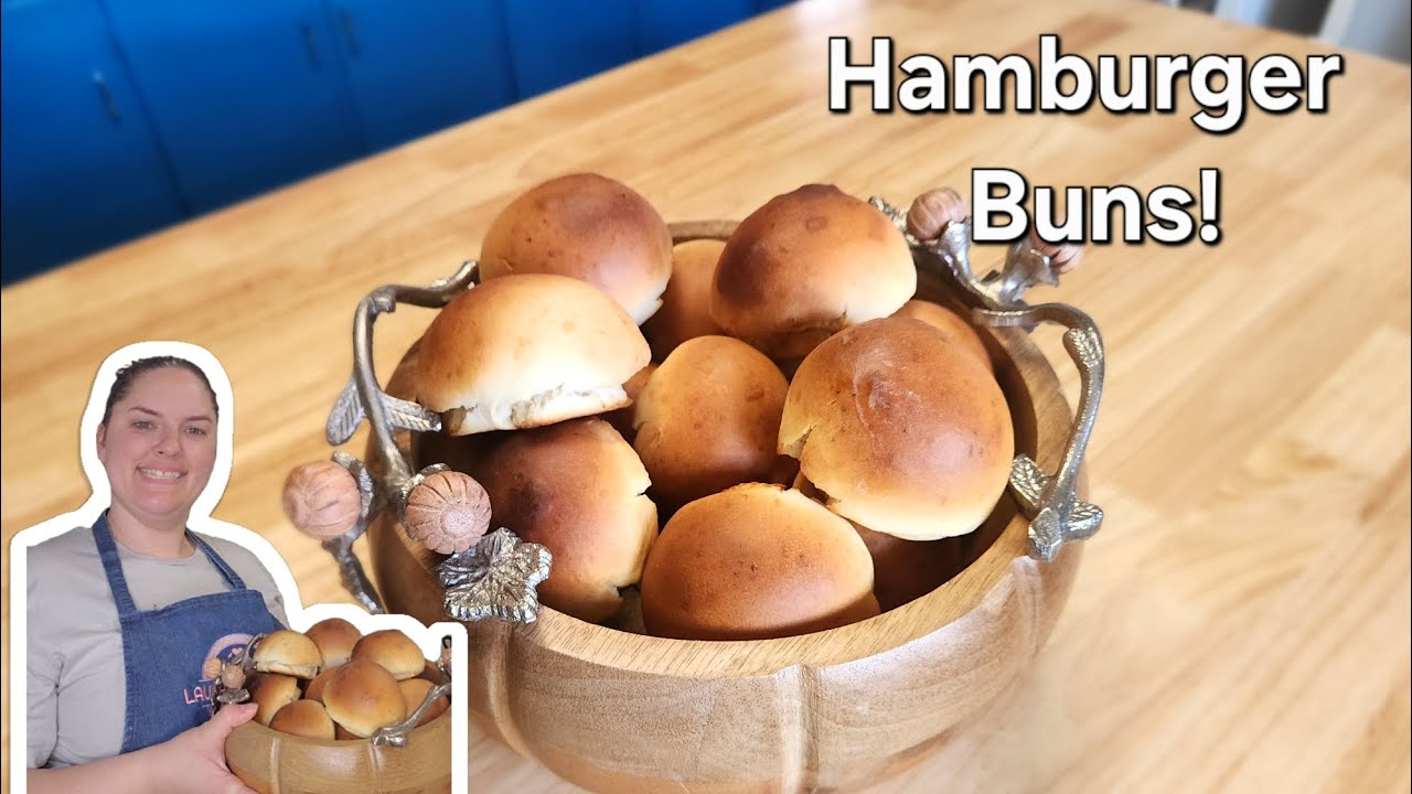 Making Small Hamburger Buns! - YouTube
