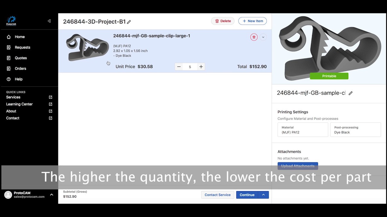 QuickTips for Instant Quoting - Price Per Quantity - YouTube