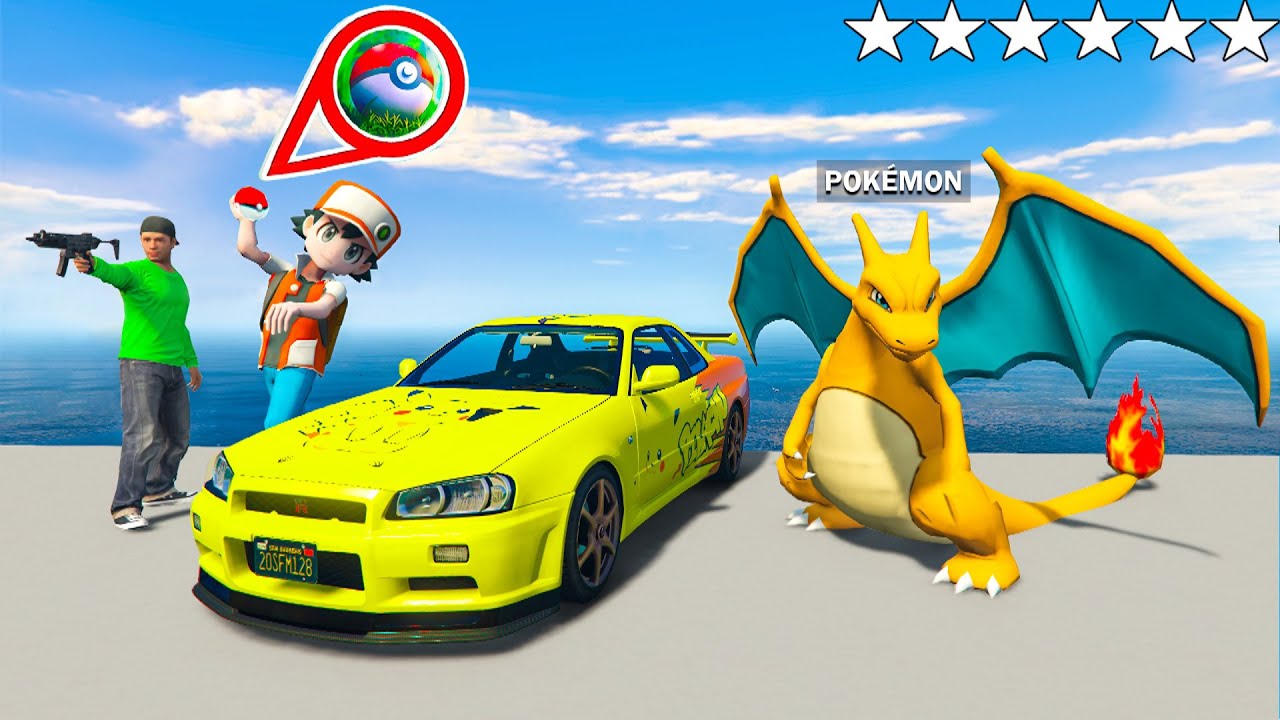 POKEMON in GTA 5 RP! - YouTube