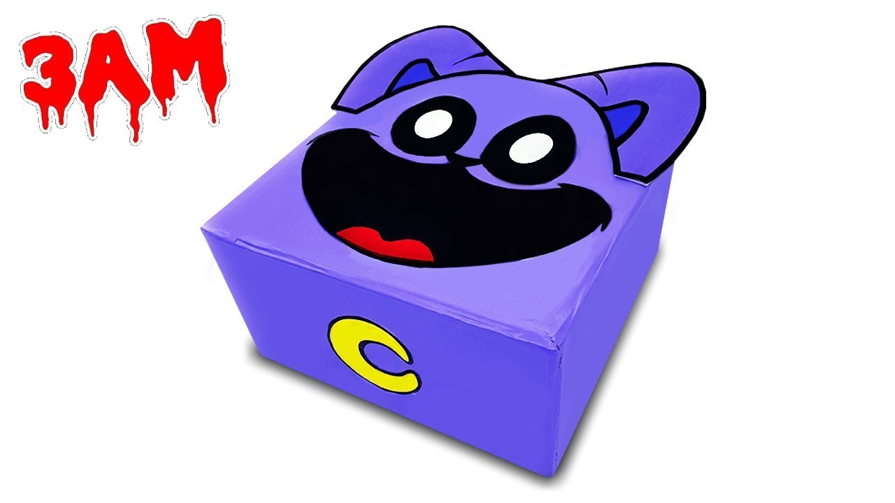 NE JAMAIS OUVRIR LA BOÎTE MYSTÈRE CATNAP DE POPPY PLAYTIME à 3H DU ...