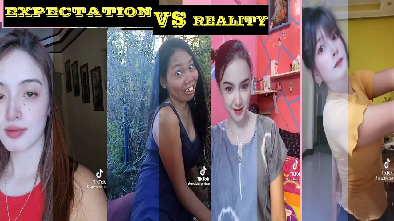 EXPECTATION VS REALITY / FILTER VS NO FILTER tiktok compilation - YouTube