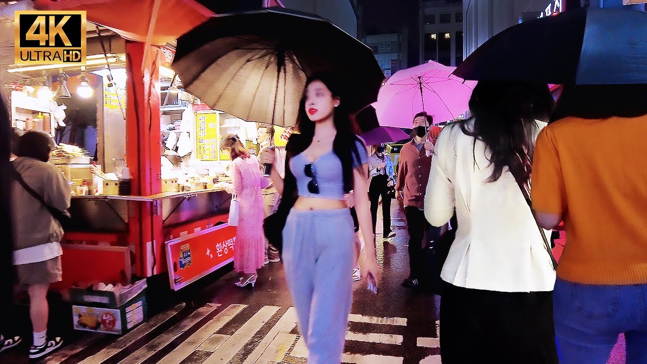 『Seoul Gangnam Station Club Street Night Walk』 Take a walk through ...