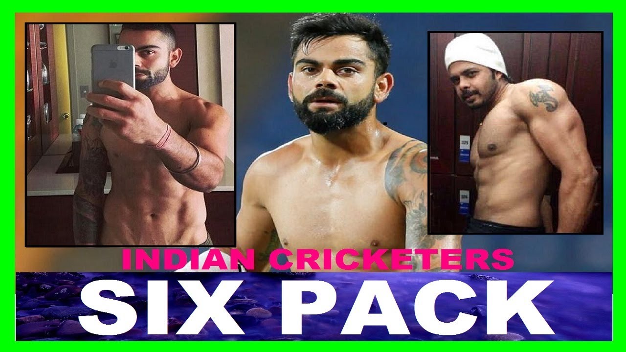 INDIAN CRICKETERS BODY BUILDING - SIX PACK BODY - YouTube