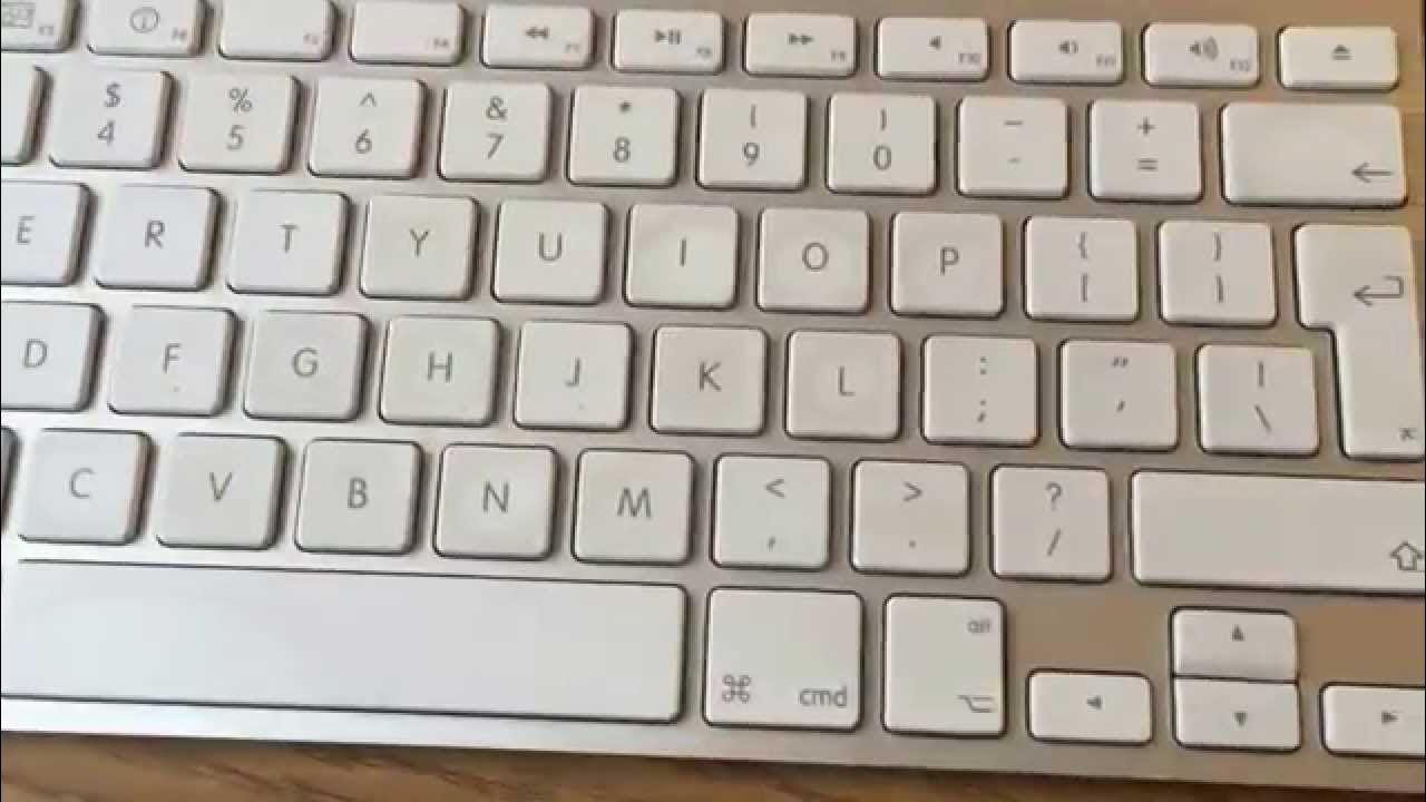 How to find the any key on your computer keyboard (PC and Mac) - YouTube