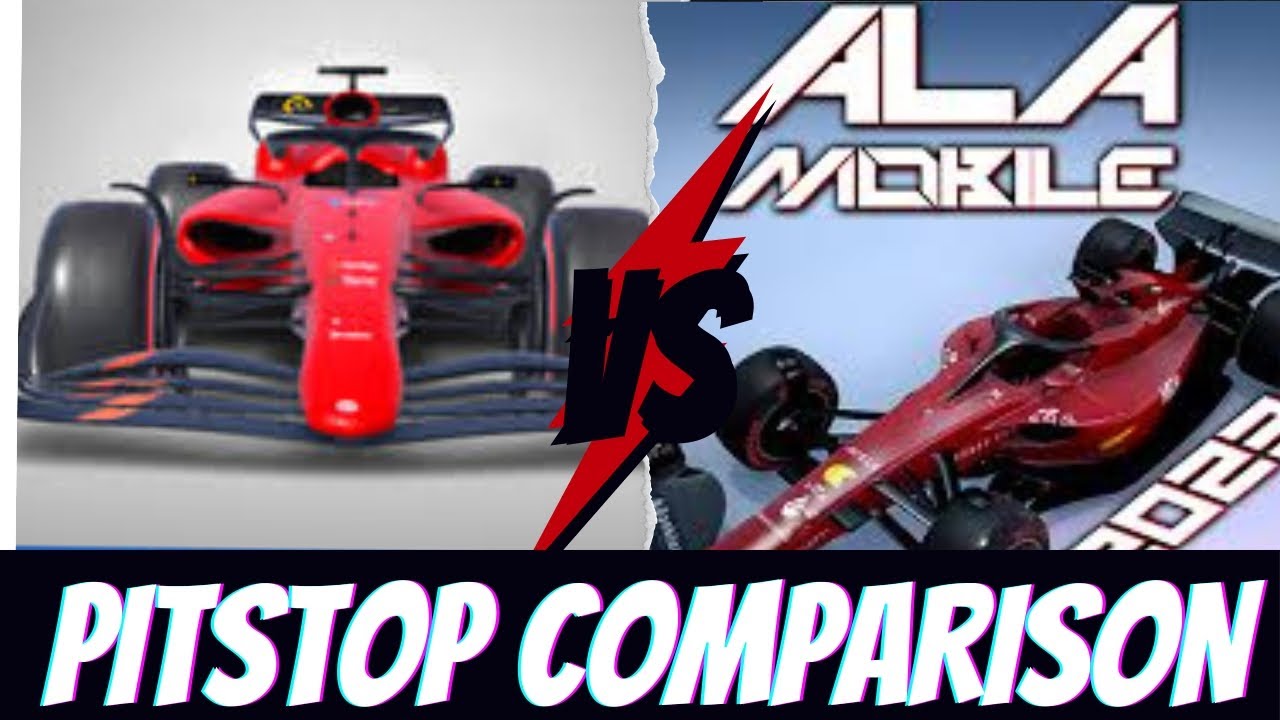 Monoposto VS Ala Mobile GP | PITSTOP COMPARISON | Like , Share ...
