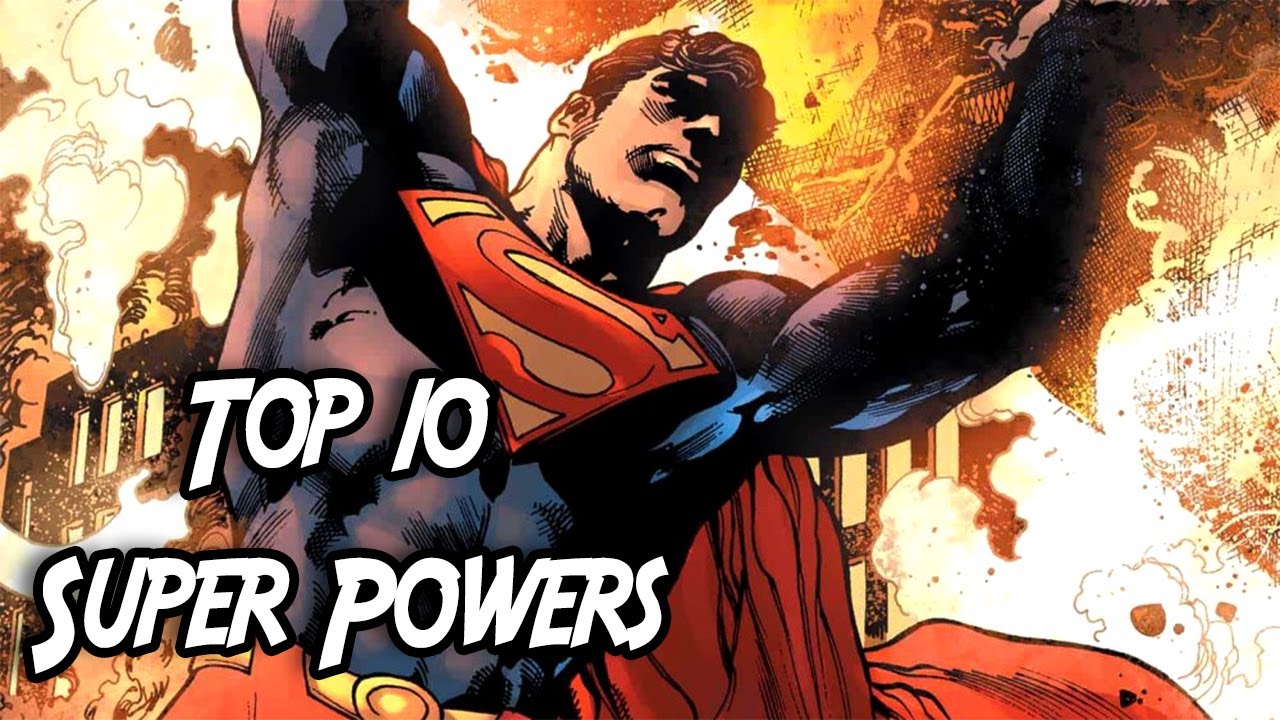 Top 10 Super Powers In Comics - YouTube