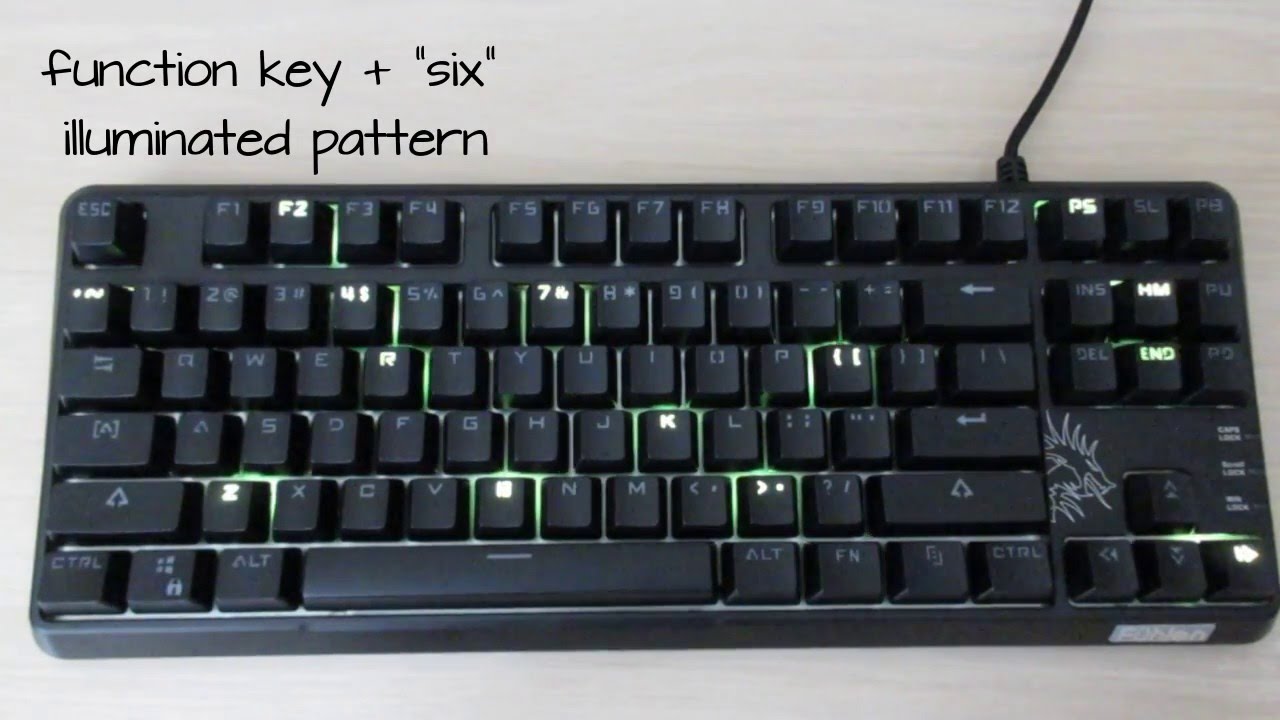 Fuhlen SM680R Mechanical Keyboard - Unboxing and Overview - YouTube