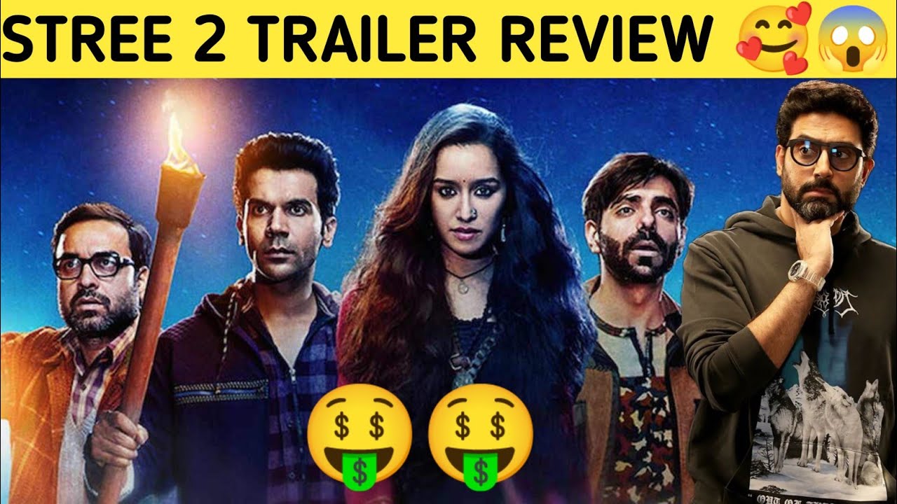 STREE 2 TRAILER REVIEW | Rajkumar Rao | Sharadha Kapoor | Pankaj ...