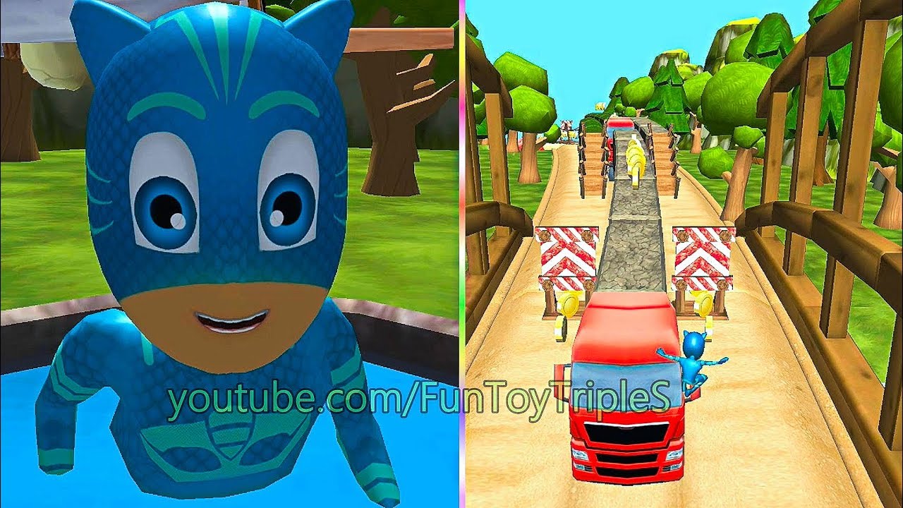 PJ Masks : Subway Pj Runner - Catboy #4 - YouTube