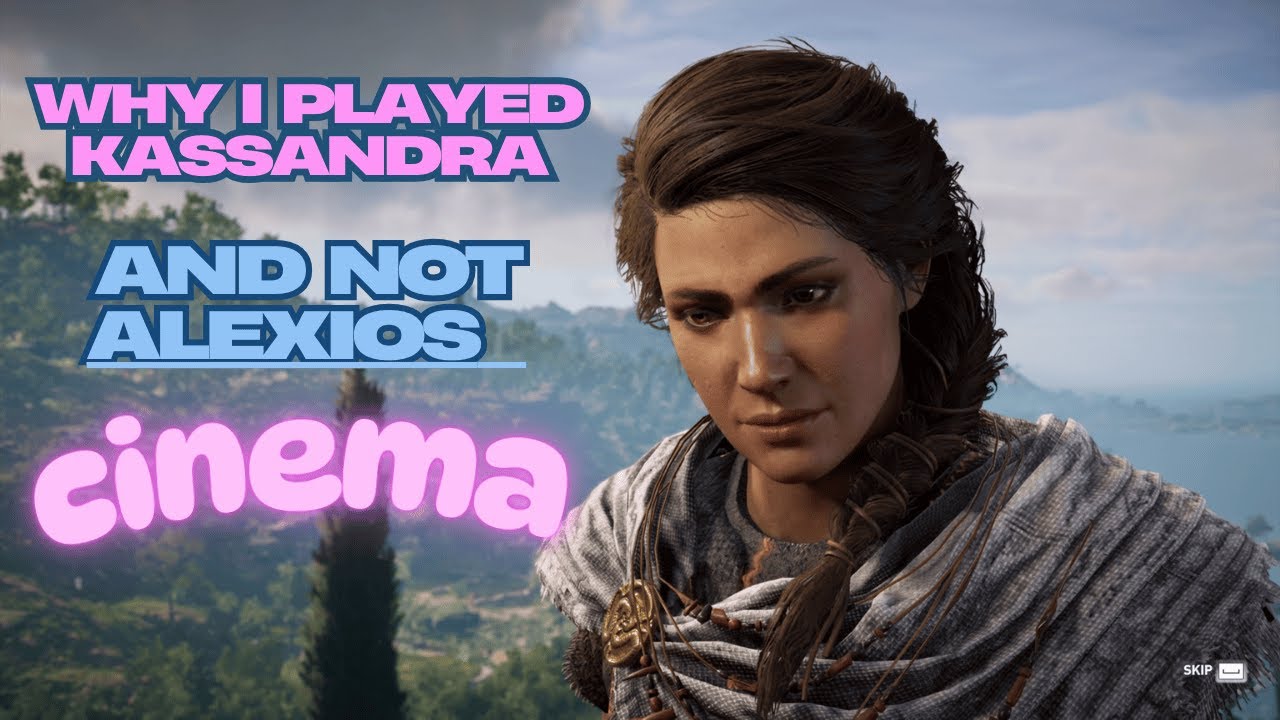 The only reason i played Kassandra in AC Odyssey...... CINEMA # ...