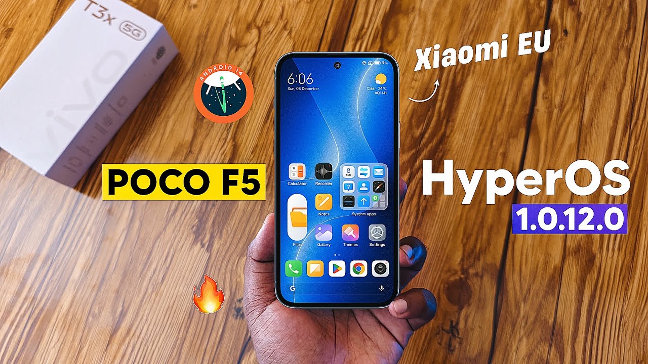 POCO F5 Update - HyperOS 1.0.12.0 Xiaomi EU - Android 14 - YouTube