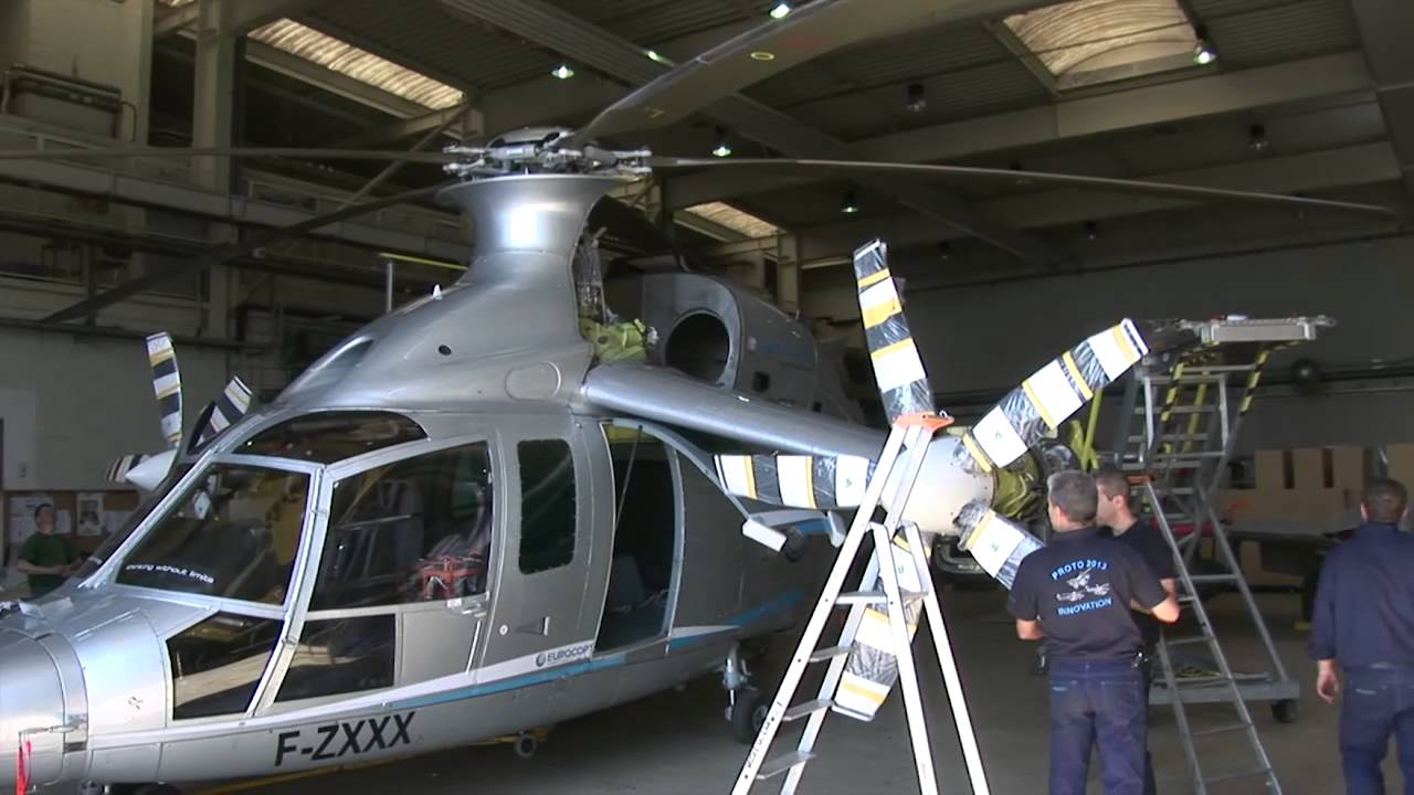 Le X3 Airbus Helicopters est arrivé au musée de l'Air et de l'Espace ...