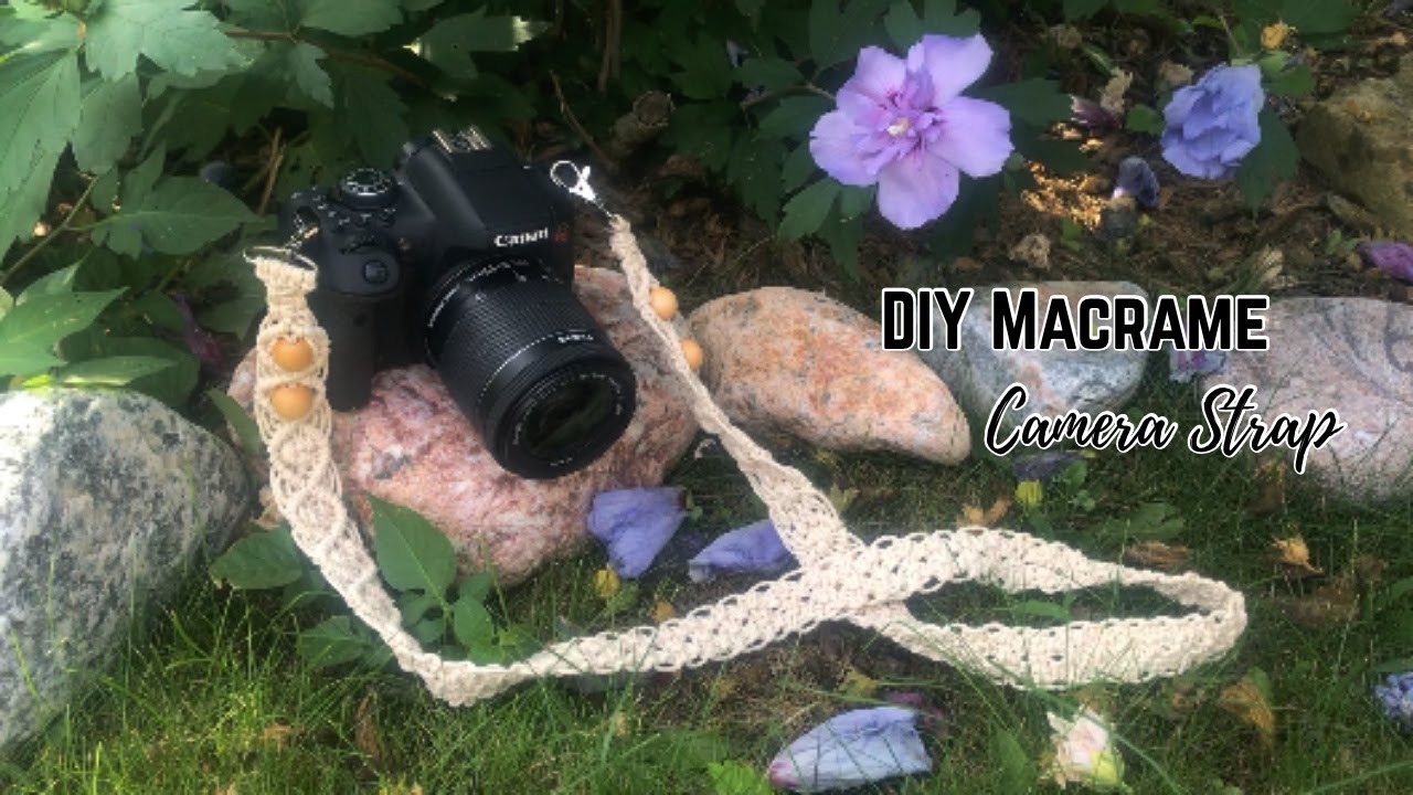 DIY Macrame Camera Strap | Easy for Beginners - YouTube