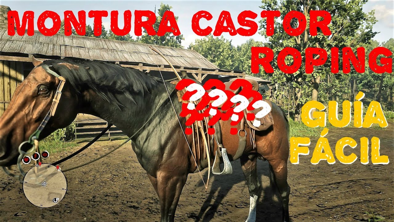 Guía, MONTURA CASTOR ROPING FÁCIL,, RED DEAD REDEMPTION 2 - YouTube