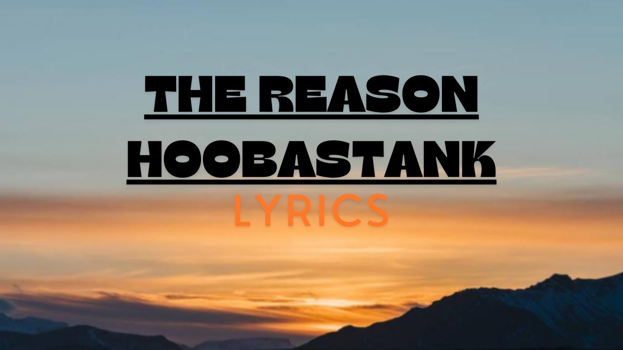 The Reason - Hoobastank Cover Lyrics - YouTube