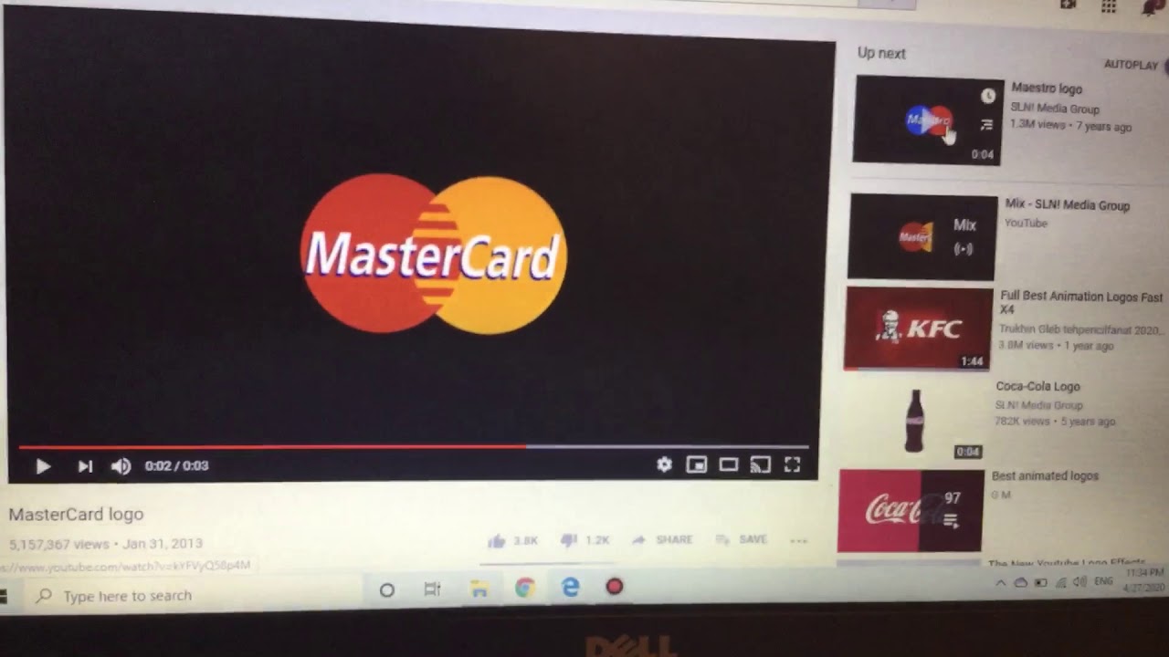 MasterCard Maestro Cirrus Mondex Logo - YouTube