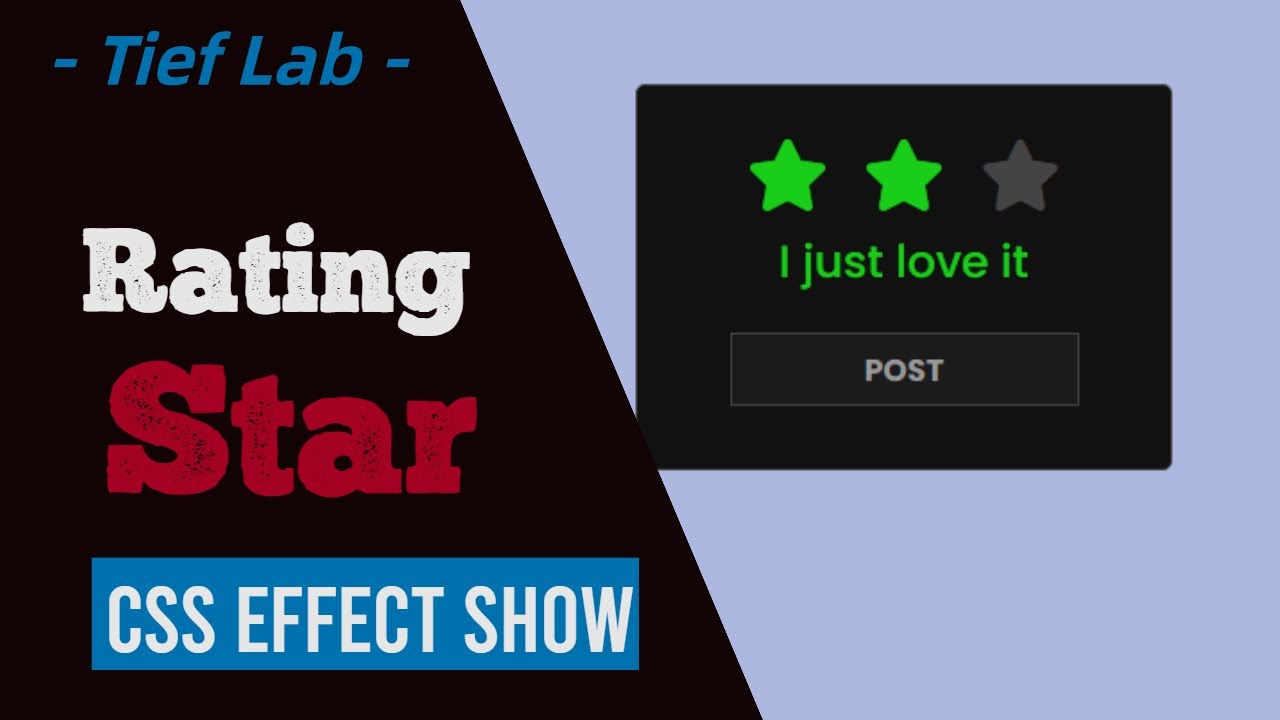 Creating a RESPONSIVE Rate Stars rating HTML AND JAVASCRIPT, Part: ONE ...