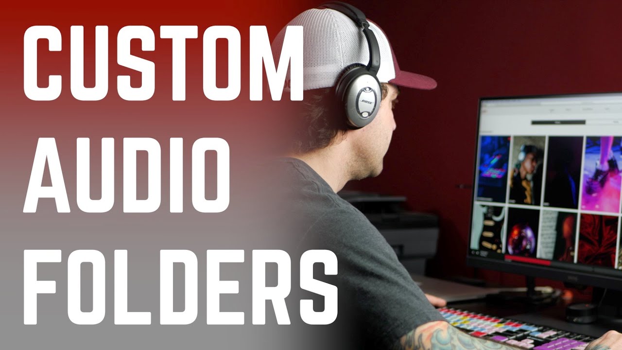 CUSTOM AUDIO FOLDERS IN FINAL CUT PRO | Make Your Music Library Readily ...