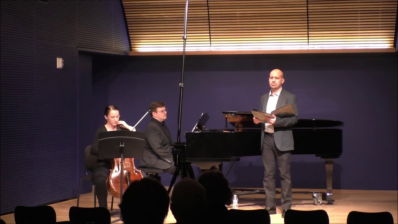 "Weary Blues", for baritone, cello & piano, by Dorothy Rudd Moore ...