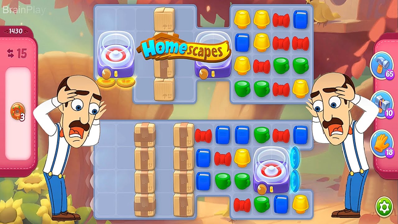Homescapes - Level 1430 Super Hard Level Gameplay Walkthrough - New ...