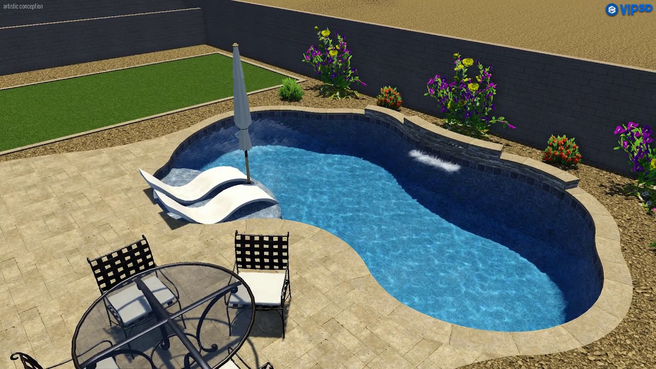 Sathyamurthy Pool and Landscape Project- Thunderbird Pools and Spas ...