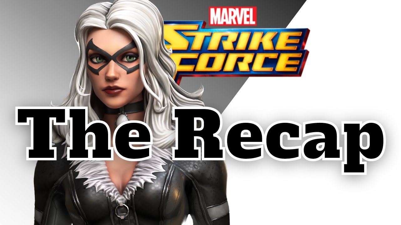 Black Cat Nodes, Knowhere Builds and Super Gear - The Recap - Marvel Strike Force - YouTube