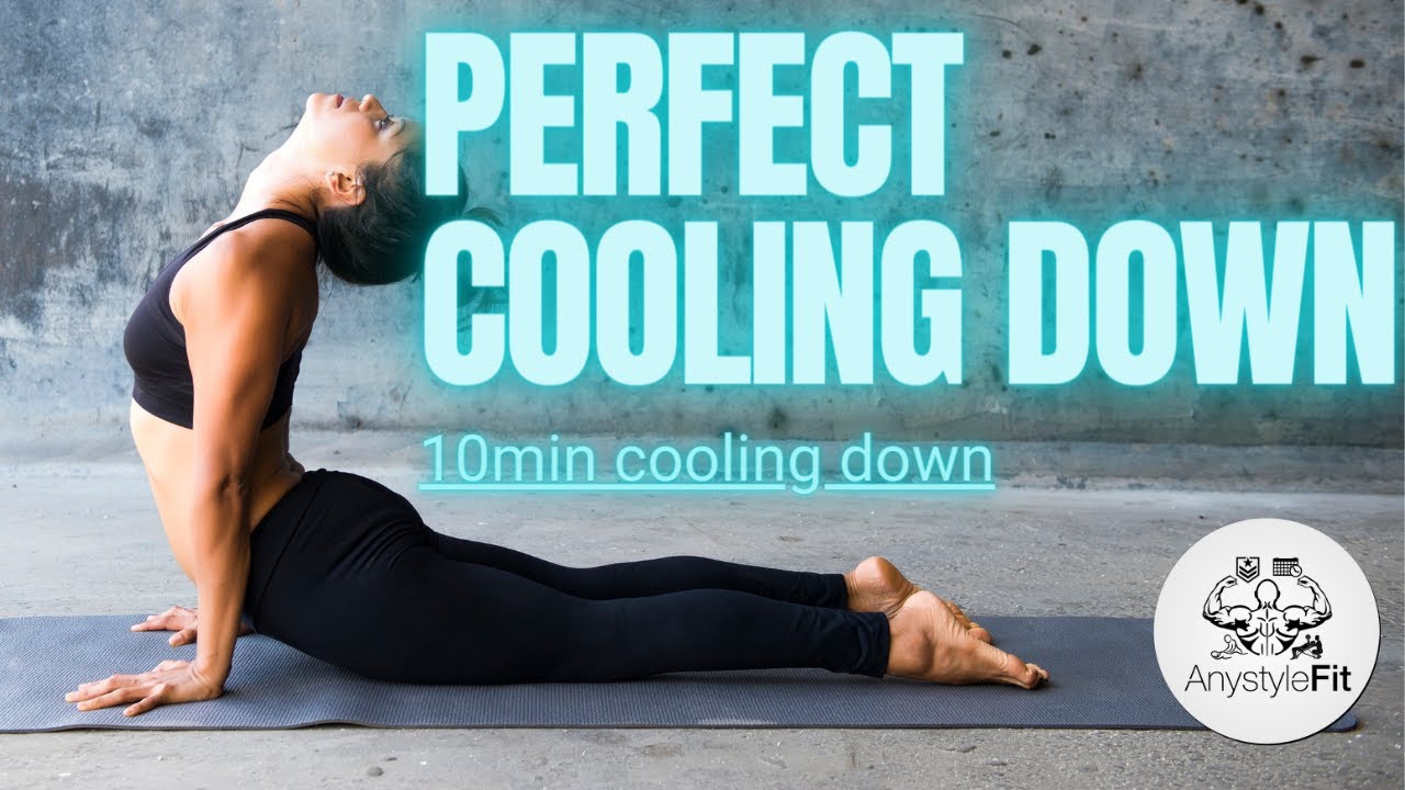 Perfect cooling down guide! follow along [upper and lower body] - YouTube