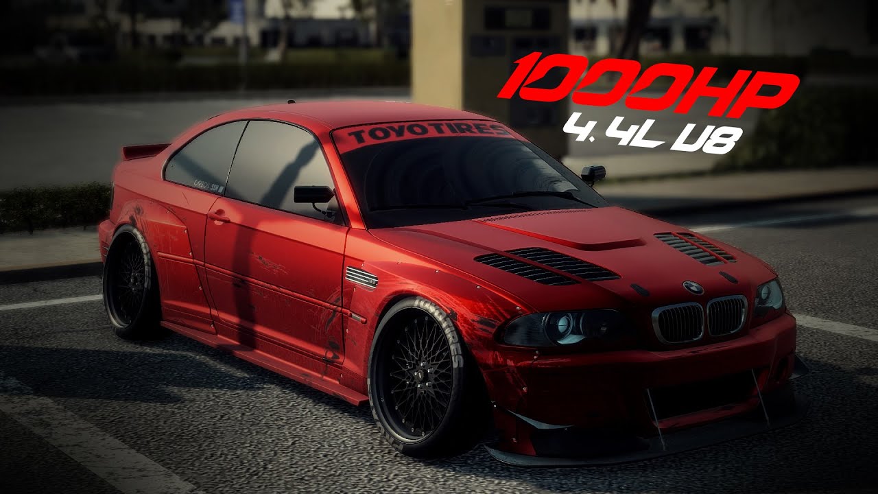 NFS Heat - 1000HP BMW M3 E45 / Drift Build - YouTube