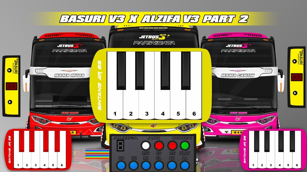 NADA BASURI V3 X ALZIFA PART2 VERSI PIANIKA BASURI - YouTube