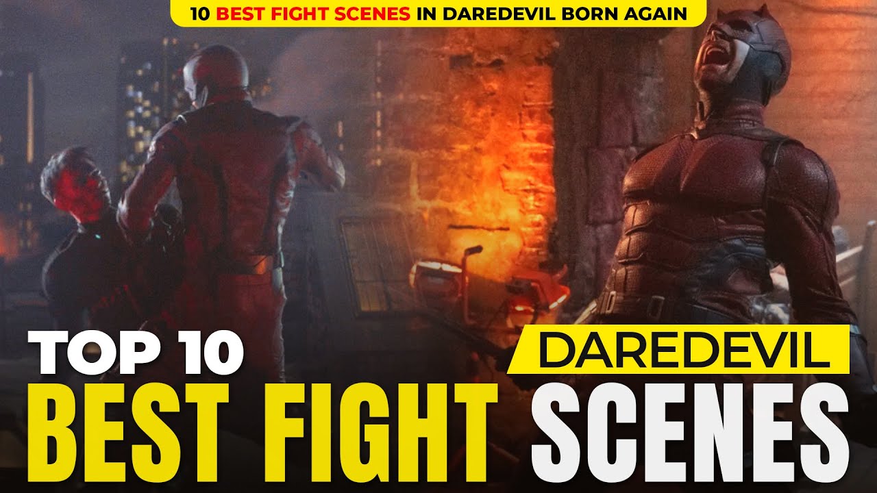 10 Best Fight Scenes In Daredevil Born Again! - YouTube