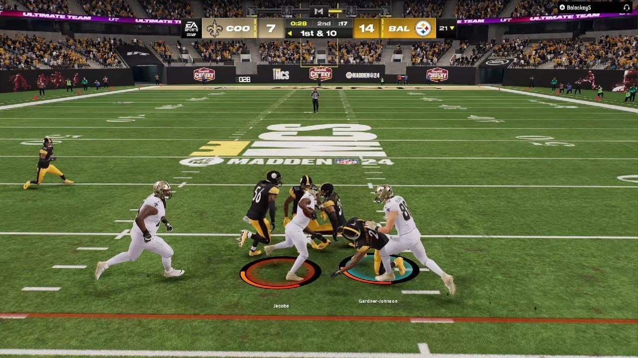 Madden NFL 24_Best STep Back Move! - YouTube
