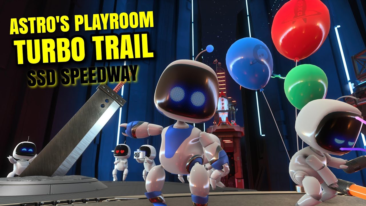 ASTRO's PLAYROOM | TURBO TRAIL (SSD SPEEDWAY) | #07 - YouTube
