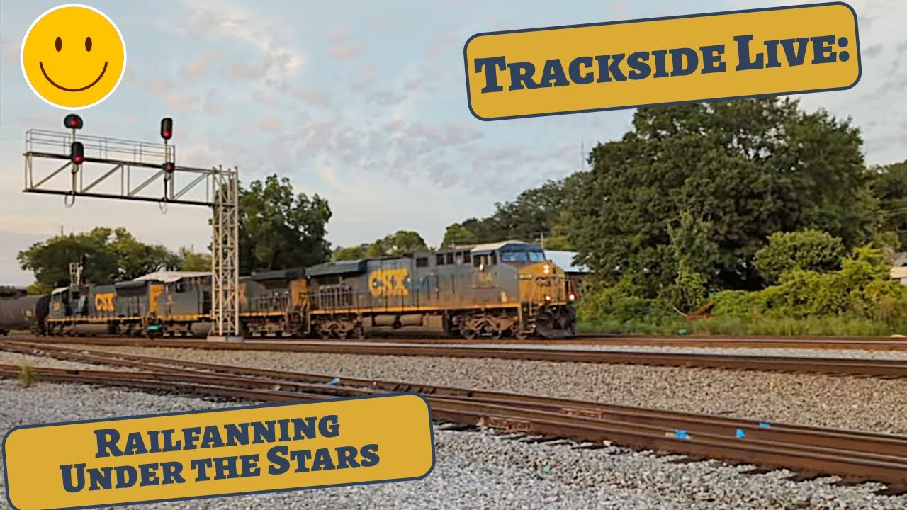 #Railfanning Tuesday Night Trackside Under The Stars with Norfolk ...