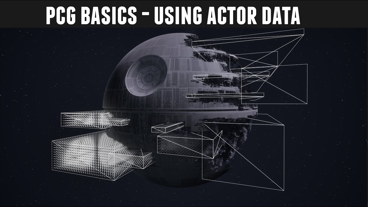 Using Actor Data with PCG in Unreal - YouTube