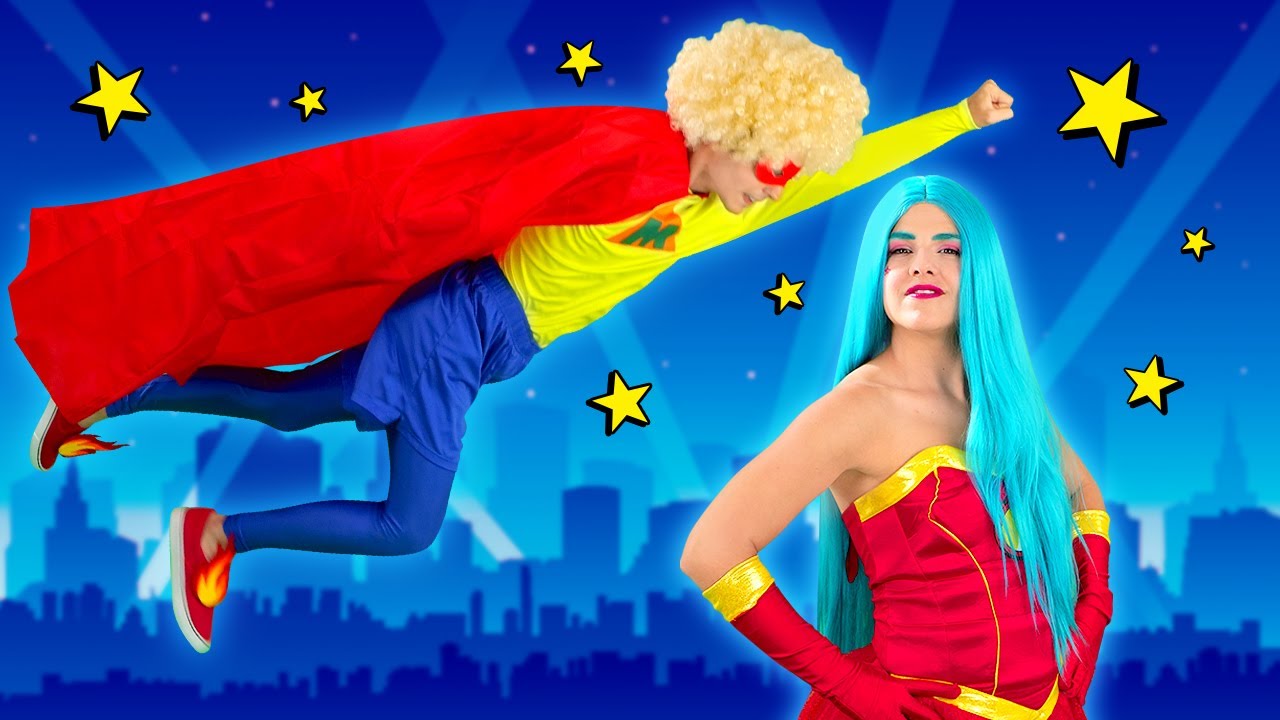Superhero Kids Song | Baby Heroes Nursery Rhymes For Children | By ...
