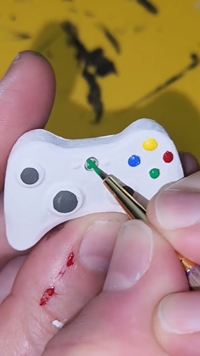 Mini Video Game Controller Magnets! | Polymer Clay - YouTube