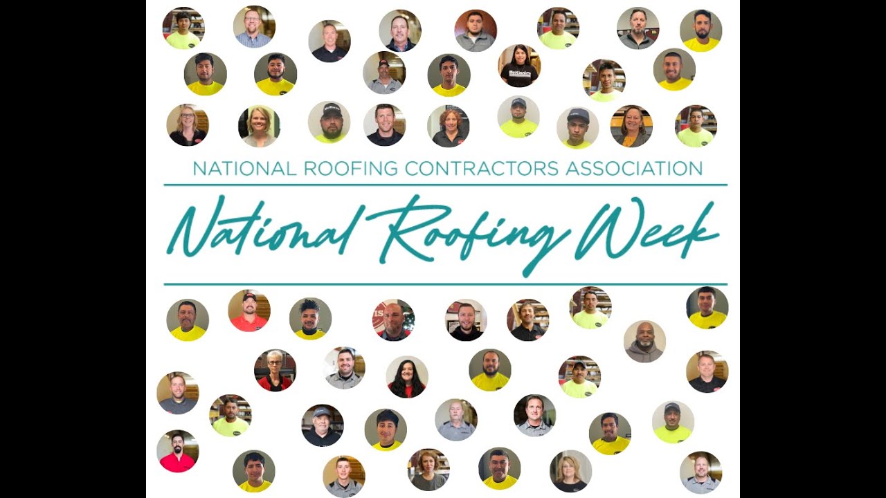 2023 National Roofing Week Crews in the Field - YouTube