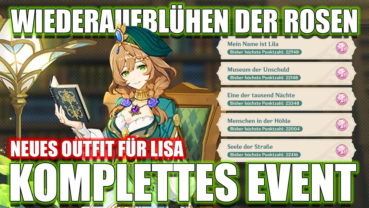 Wiederaufblühen der Rosen ~ Outfit für Lisa "Weisheit unter dem Grün ...