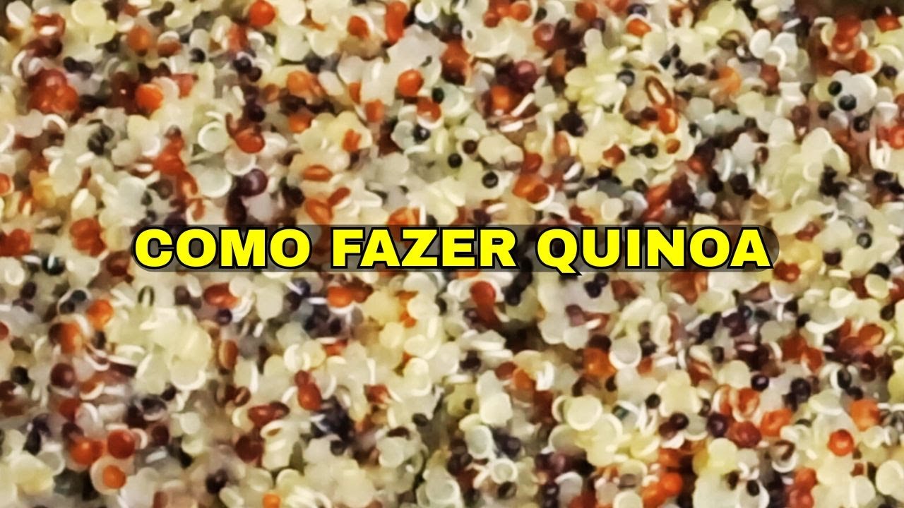 COMO FAZER QUINOA - Soltinha e sem amargar!🥗 - YouTube