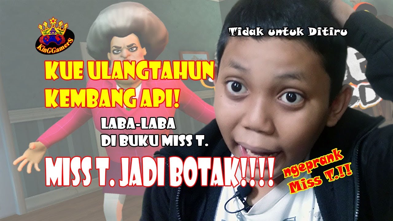 Scary Teacher 3D: Seri NgePrank Miss T - Jadi BOTAK - YouTube