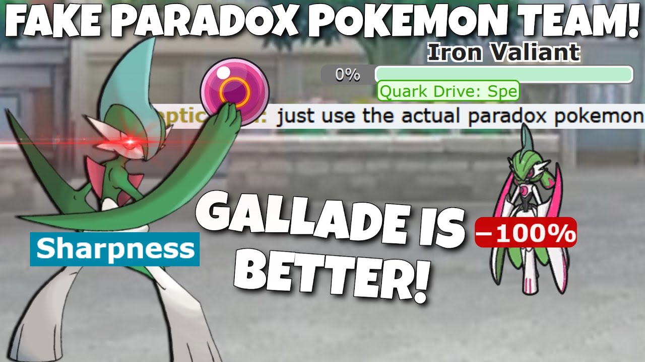 FULL FAKE PARADOX POKEMON TEAM DESTROYS NATIONAL DEX PLAYERS! POKEMON ...