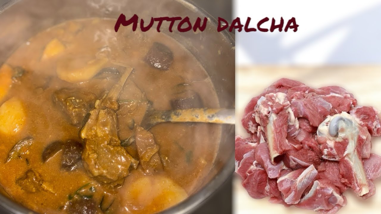 Mutton dalcha in tamil | dalcha | biryani sidedish dalcha | dalcha ...