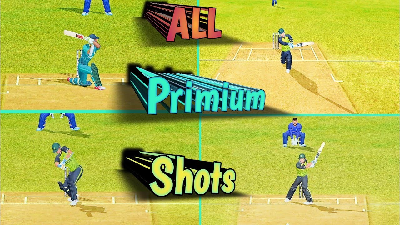 RC22 All New Premium Shots|New update Premium Shot😱 Real cricket 22 ...