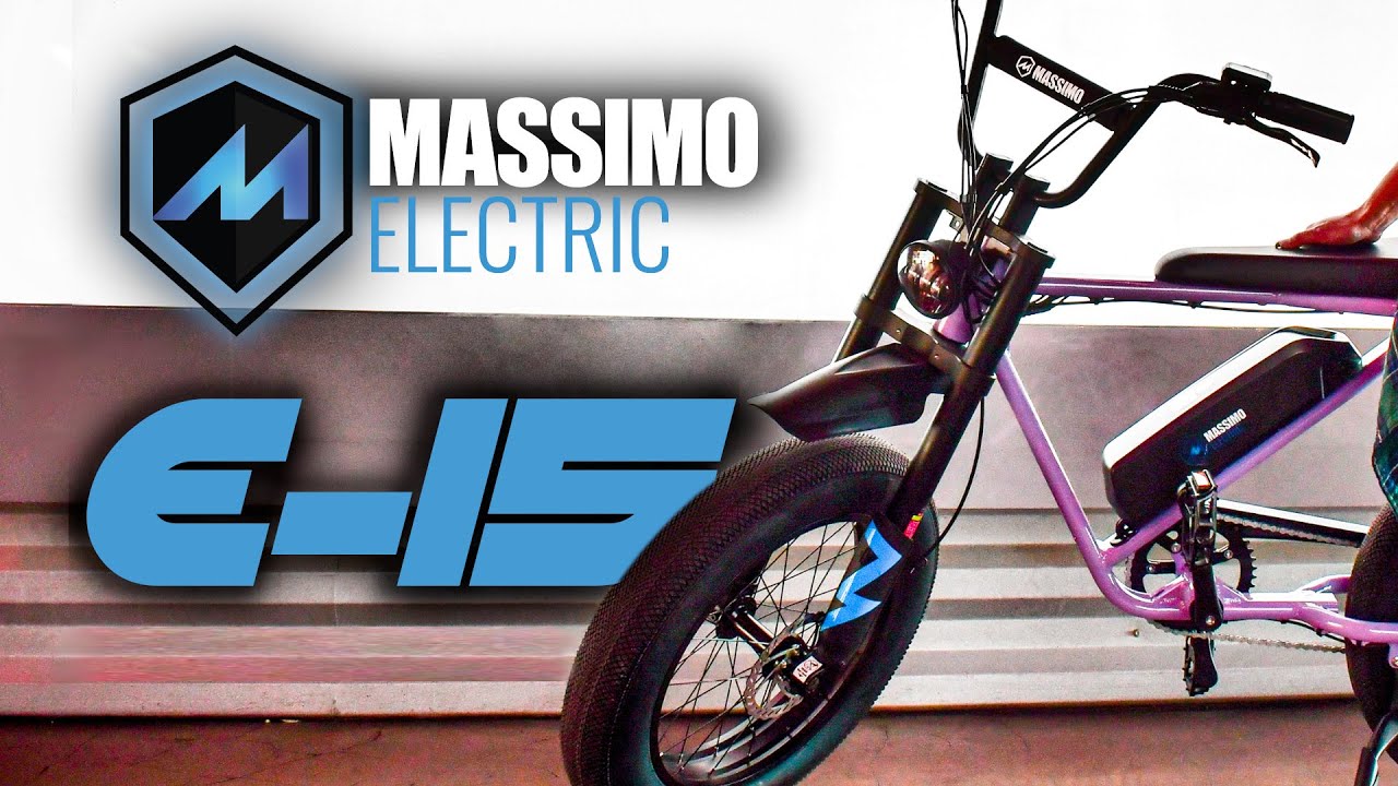 Massimo Electric E15 Rocky Electric Bicycle - YouTube
