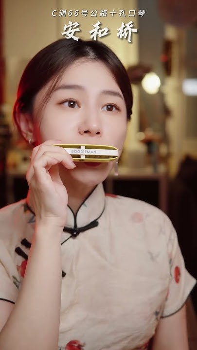 让我再听一遍最美的那一句，你回家了，我在等你呢，园园口琴演奏经典歌曲《安和桥》吹口琴的小园园 音乐 口琴 Shorts Youtube
