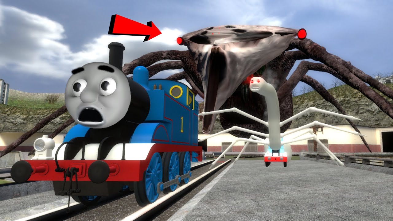 Thomas train is being chased by Cursed Emily, Thomas and other Train ...