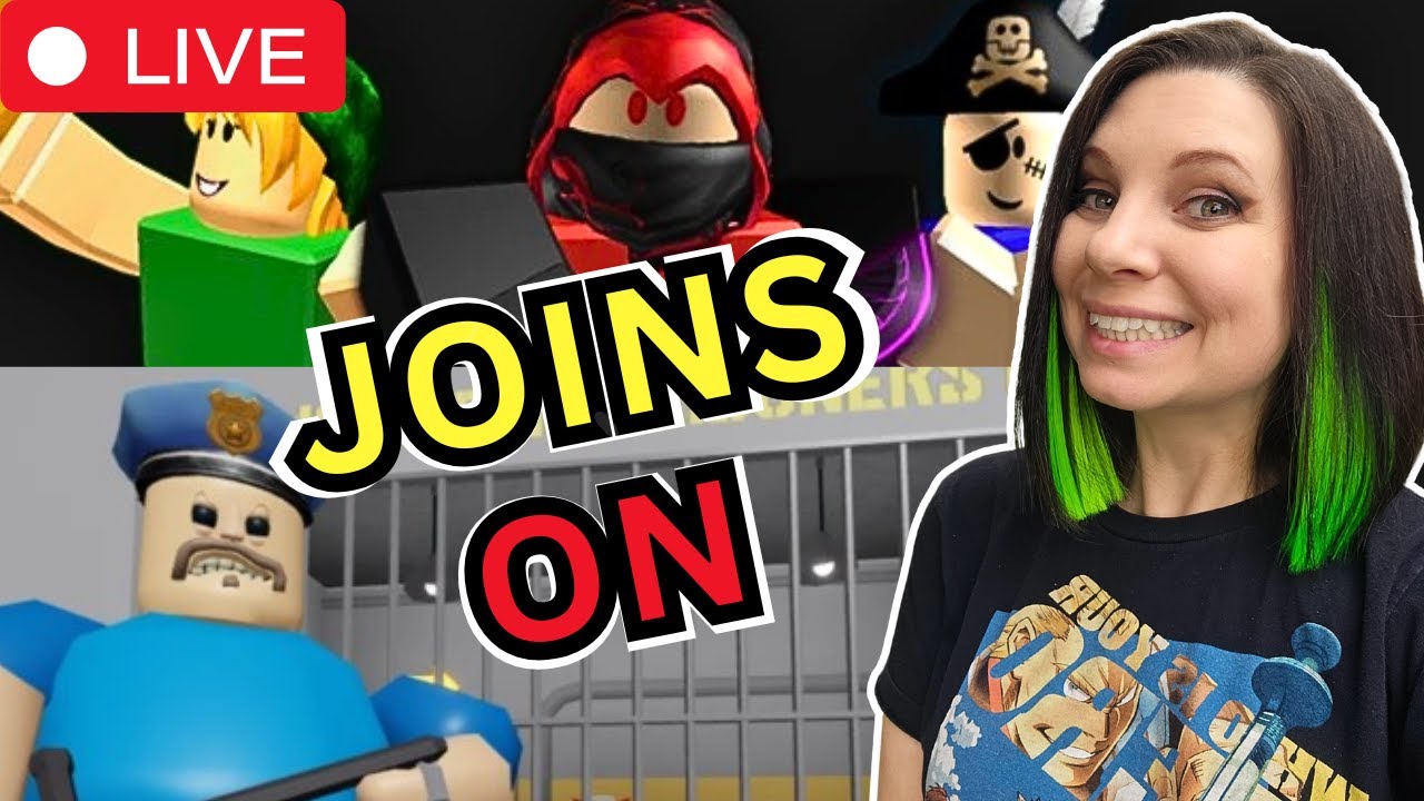 🔴Roblox LIVE | MM2 & BARRY'S PRISON RUN with Viewers | Username: Kiora ...