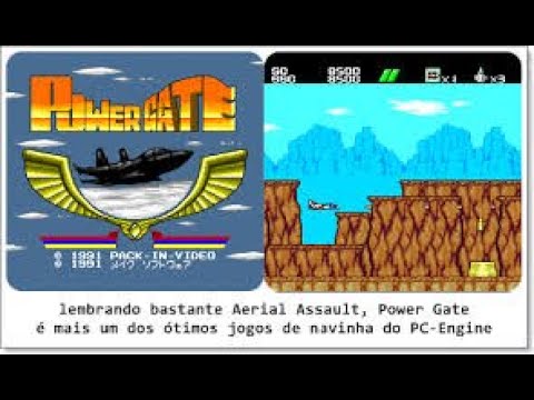 POWER GATE - ( PC ENGINE ) - FULL GAME - YouTube