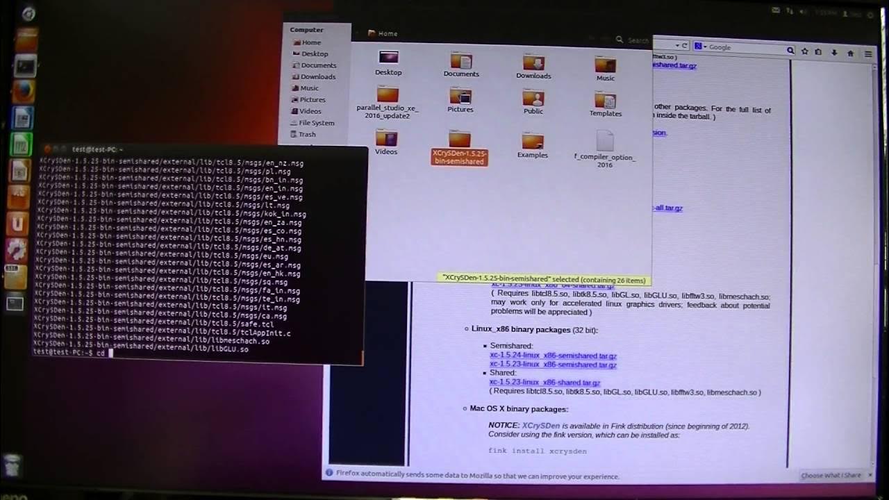 xcrysden install - YouTube